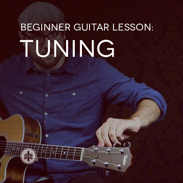 Beginner Guitar Lesson 1 // Tuning - The Church Collective
